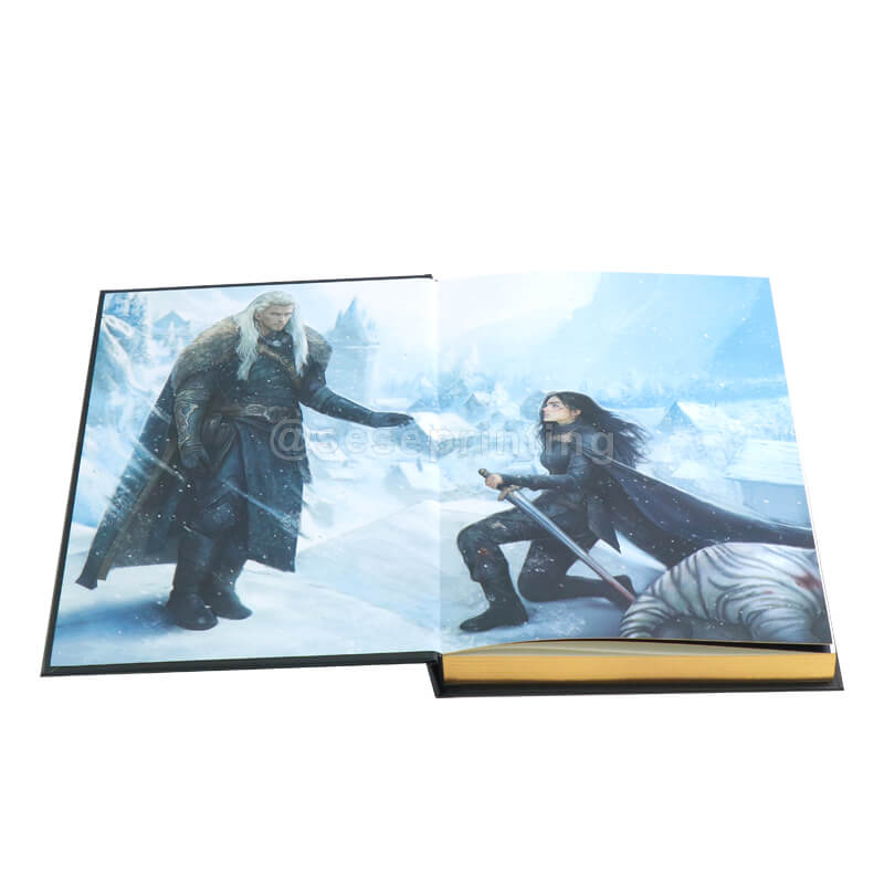 Limited Edition Hardcover Books with Gold Foil Stamping, Sprayed Edges ...