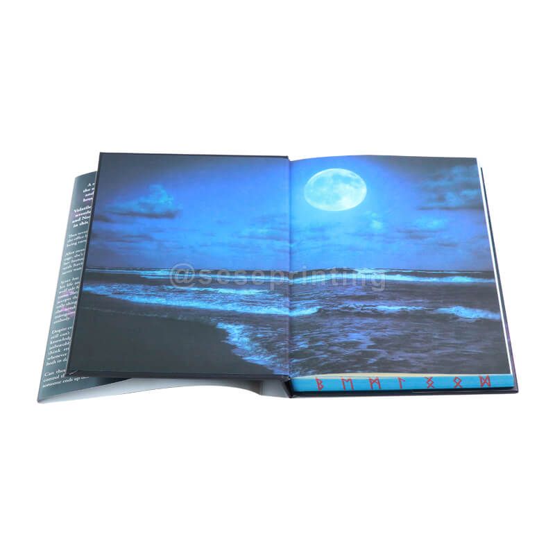 Hard Cover with Dust Jacket, Sprayed Edges with Full Color Image and ...